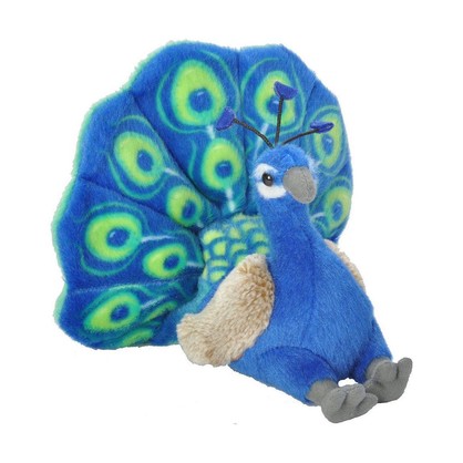 Peacock Bird Teddy Bear Soft Toy | The Party Cupboard