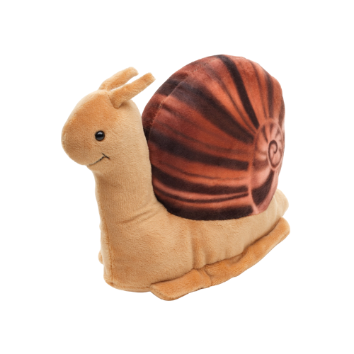 Stuart The Snail Teddy Bear - Eco Soft Toy | The Party Cupboard