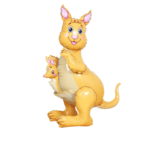 Kangaroo Standing Foil Balloon - Australian Animals | The Party Cupboard