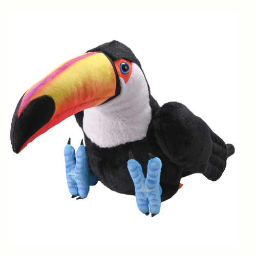 Toucan Parrot Bird Teddy Bear Soft Toy | The Party Cupboard