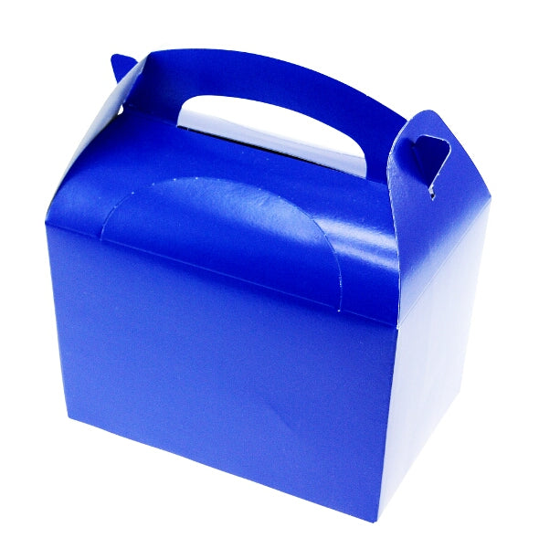 Royal Blue Gable Party Box | The Party Cupboard