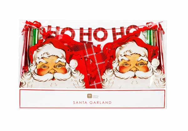Botanical Santa Garland Talking Tables | The Party Cupboard